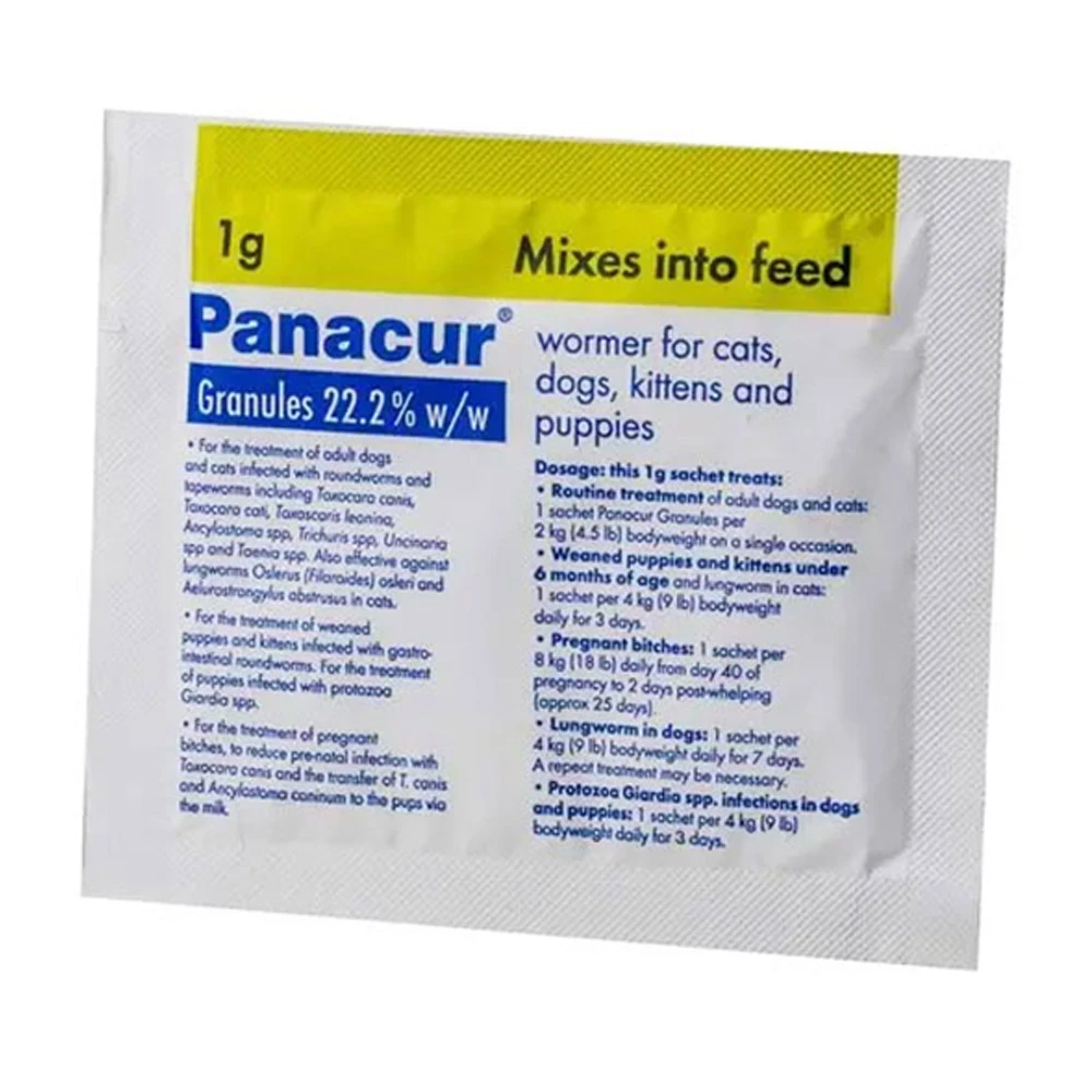 Buy Panacur Granules 1gm 1 Sachet